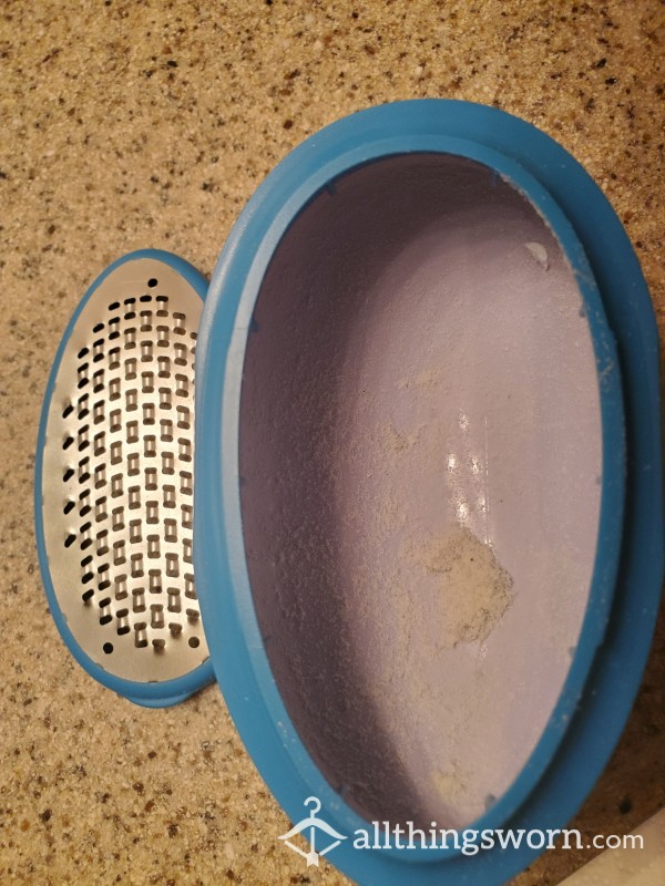 Big Feet Foot Dust Pedi Egg Style