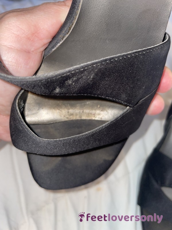 Filthy Dirty High Heels Stinky Smelly Toe Prints