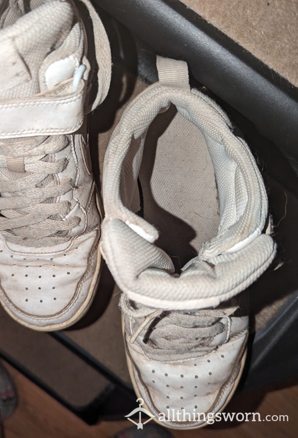 Smelly Nike Air Force 1s High Tops Well Worn