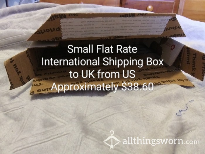 Small Flat Rate Shipping Box International Cost Refere