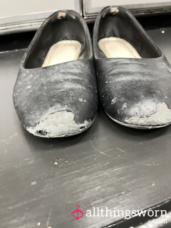 Very Worn Cabin Crew Flats