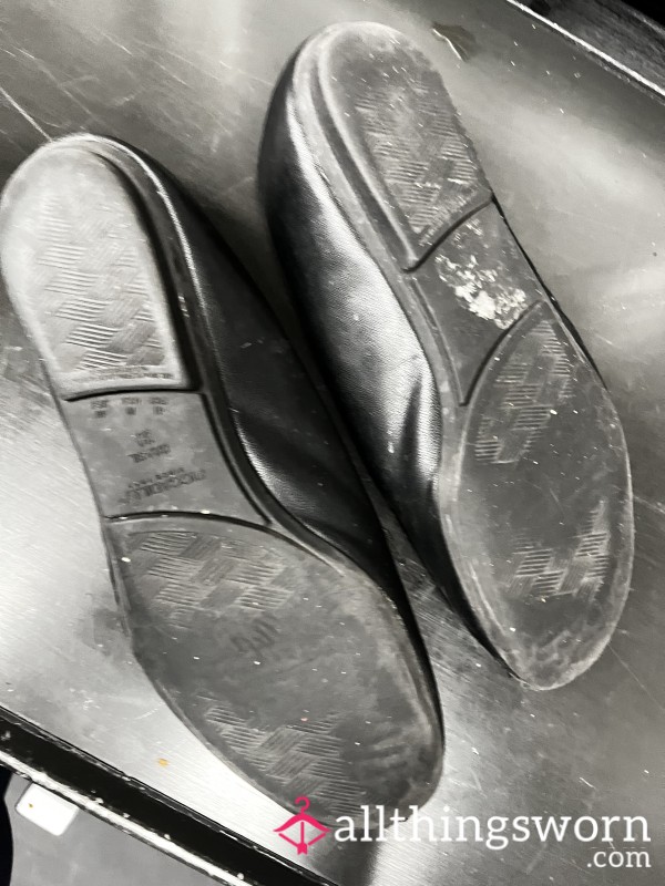 Very Worn Cabin Crew Flats