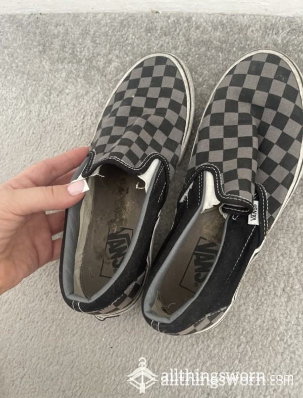 Wellworn Filthy No Sock Slide On Vans