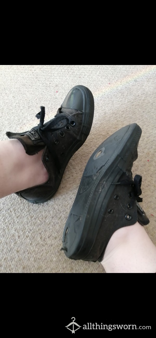 Worn These Stinky Holey Converse Almost Every Day For